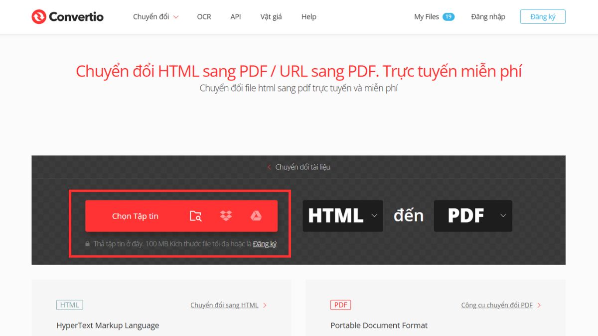 Hướng dẫn chi tiết chuyển HTML sang PDF online và offline
